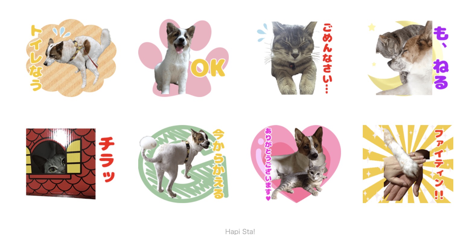 ⠀Honicco Life⠀ | Hapi Sta!（ハピスタ）- LINEスタンプ制作・作成代行サービス